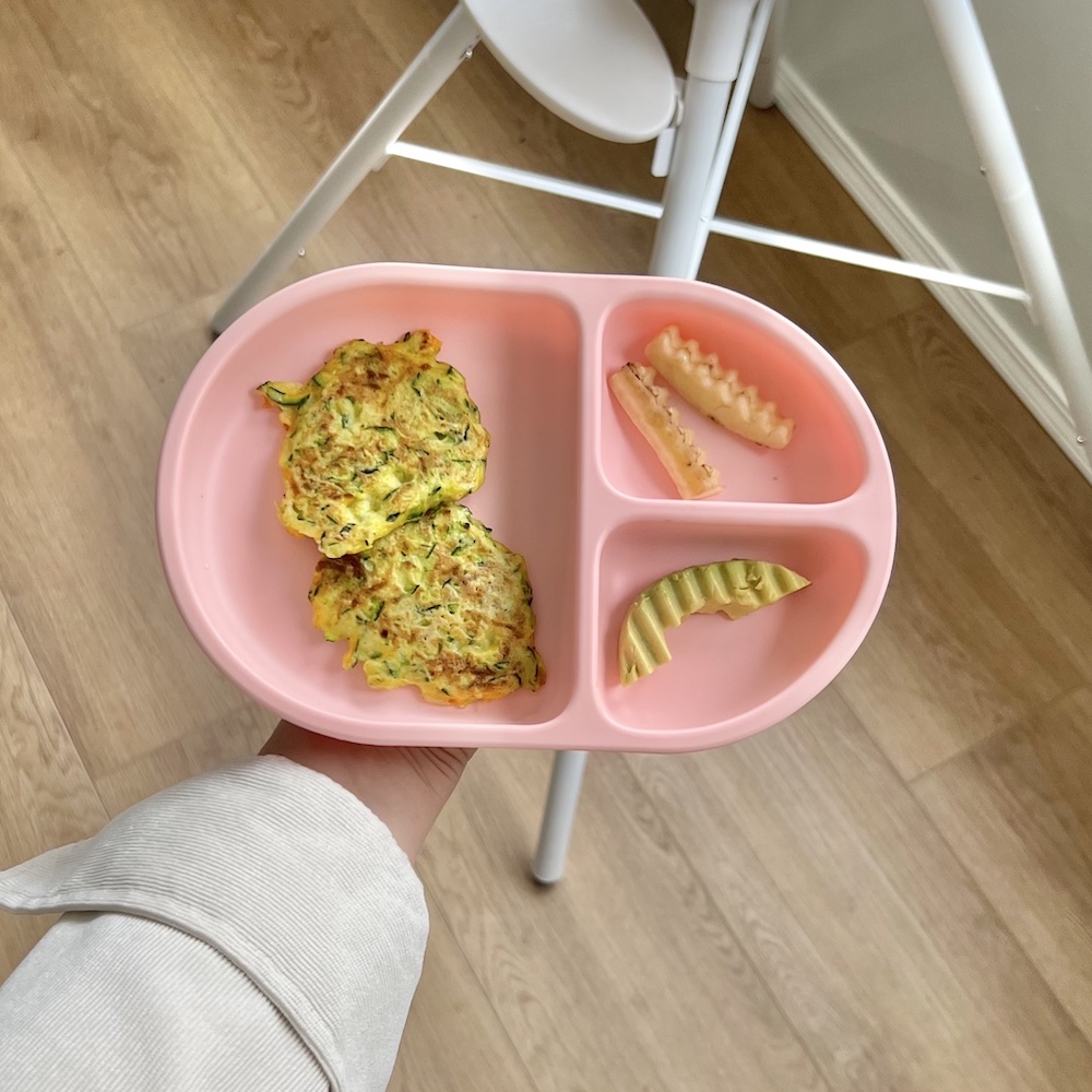 Easy Baby Zucchini Fritters - Toddler Meal Ideas